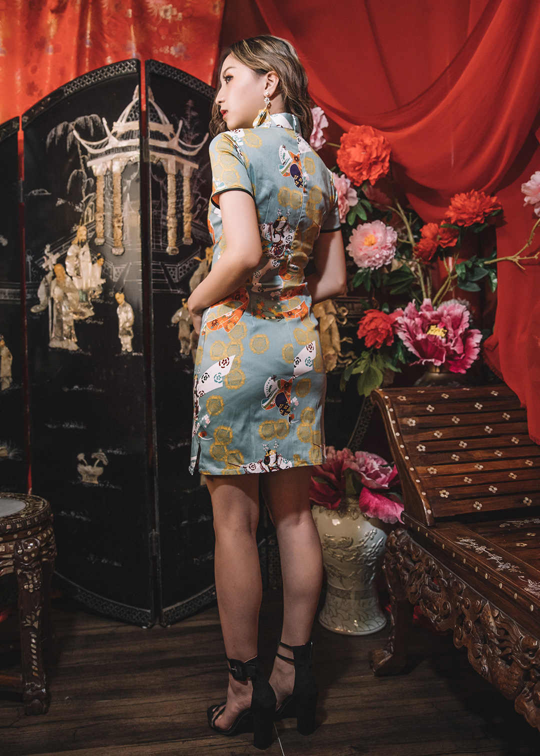 Legacy of Ancient Painting Qipao • DREAMSCAPED