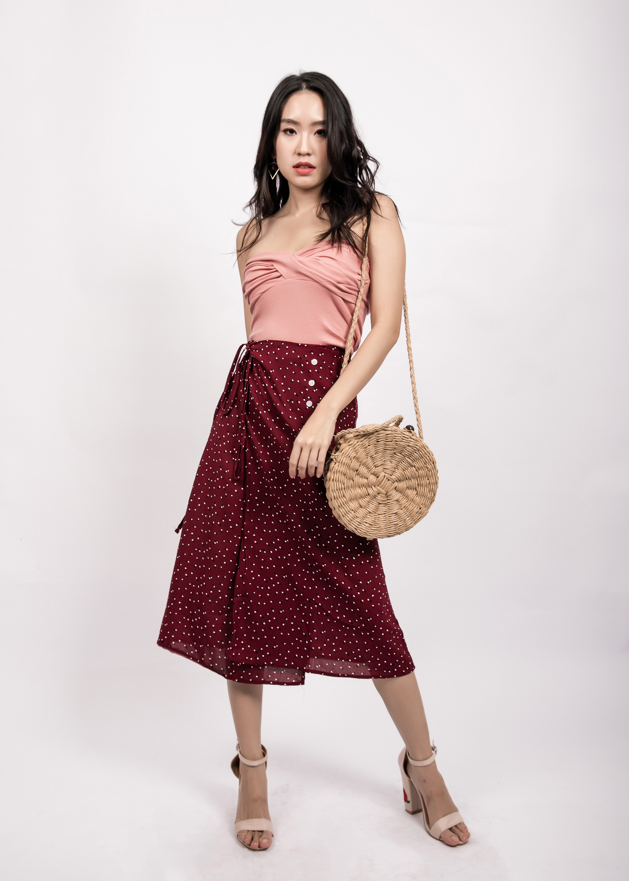 Spotlight Tube Top In Pink • DREAMSCAPED