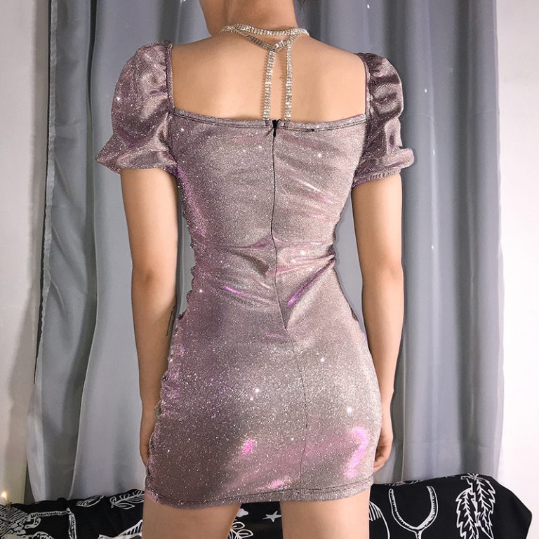 Disco Queen Drawstring Dress • Dreamscape