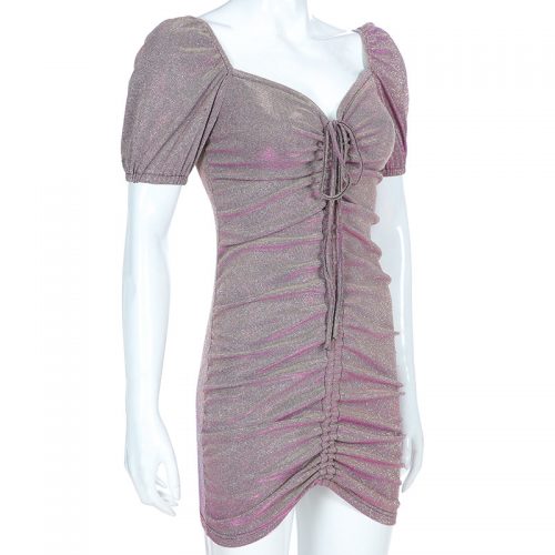 Disco Queen Drawstring Dress • DREAMSCAPED