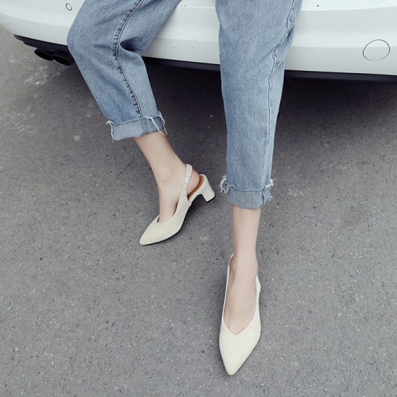 My Take of Autumn Heels in Blush Pink • DREAMSCAPED