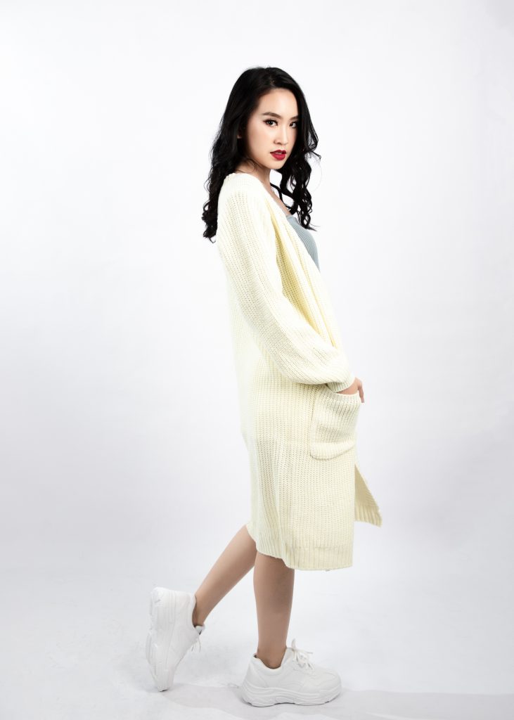 Knit’s The One Longline Cardigan In Cream • DREAMSCAPED