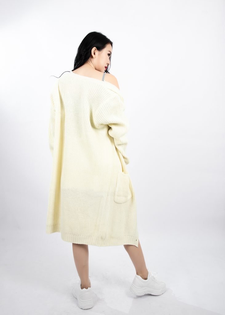 Knit’s The One Longline Cardigan In Cream • DREAMSCAPED