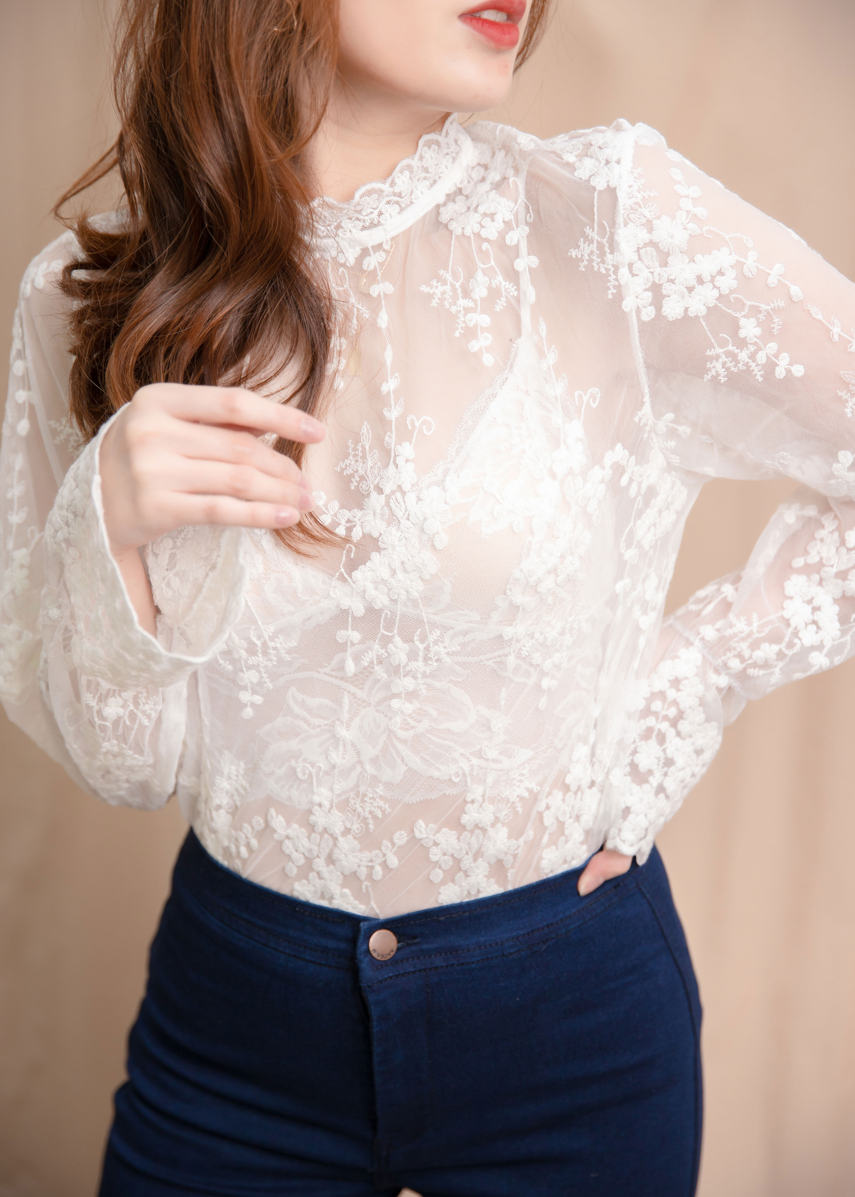 Queen Anne's Embroidered Top • DREAMSCAPED