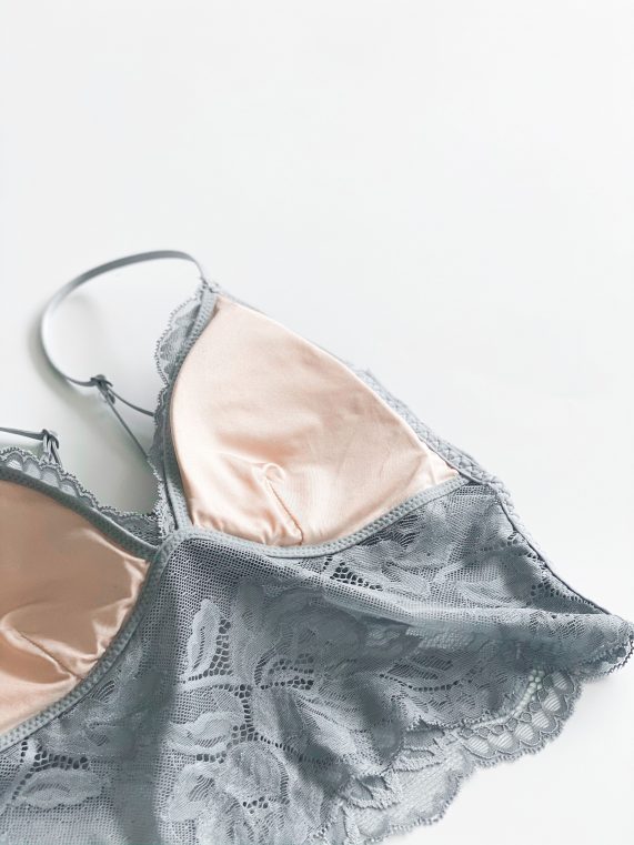 Fountain of the Greece Bra Top+panties set in Stone Blue • DREAMSCAPED