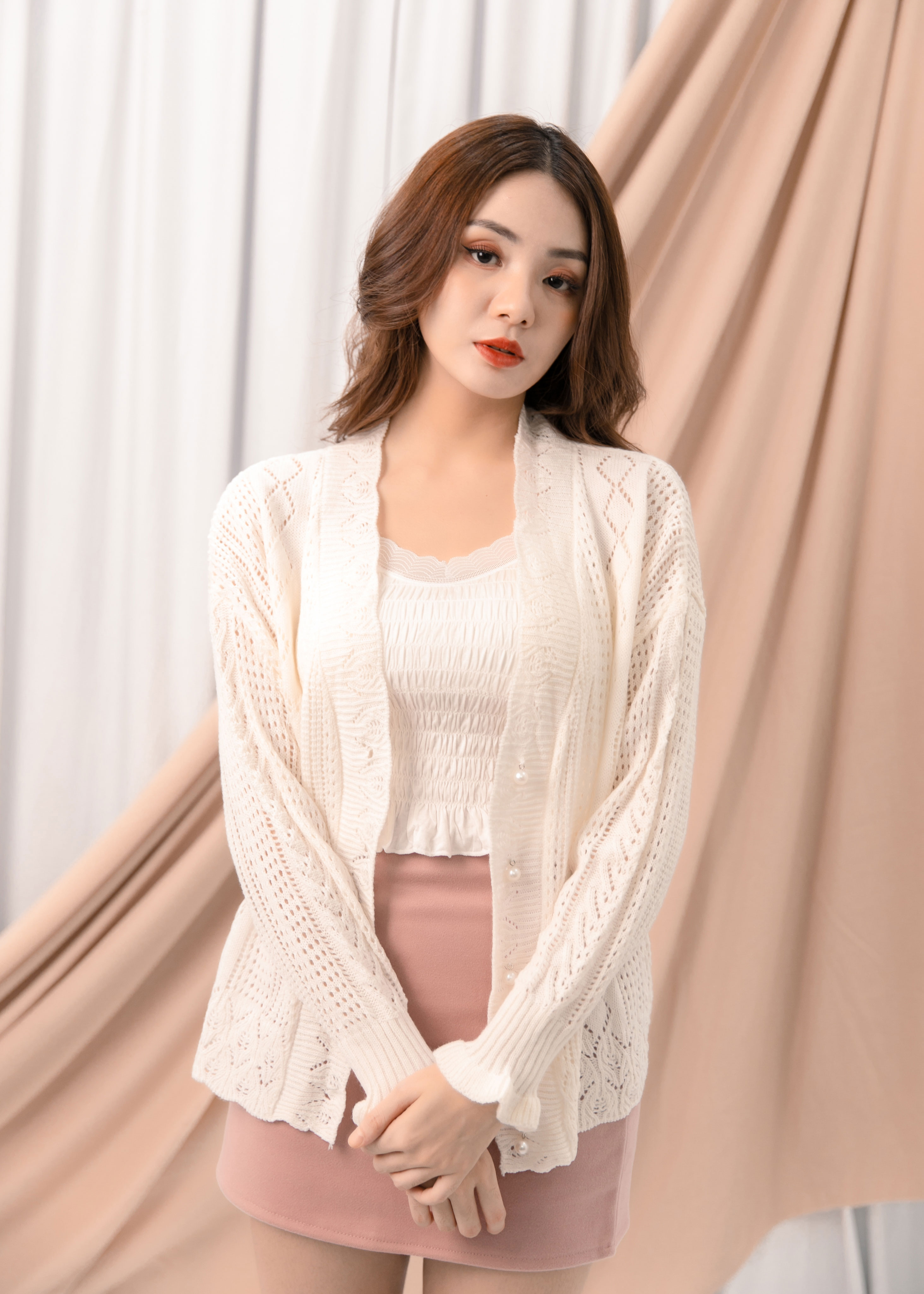 Lanceolata Lace Bra Top in White • DREAMSCAPED