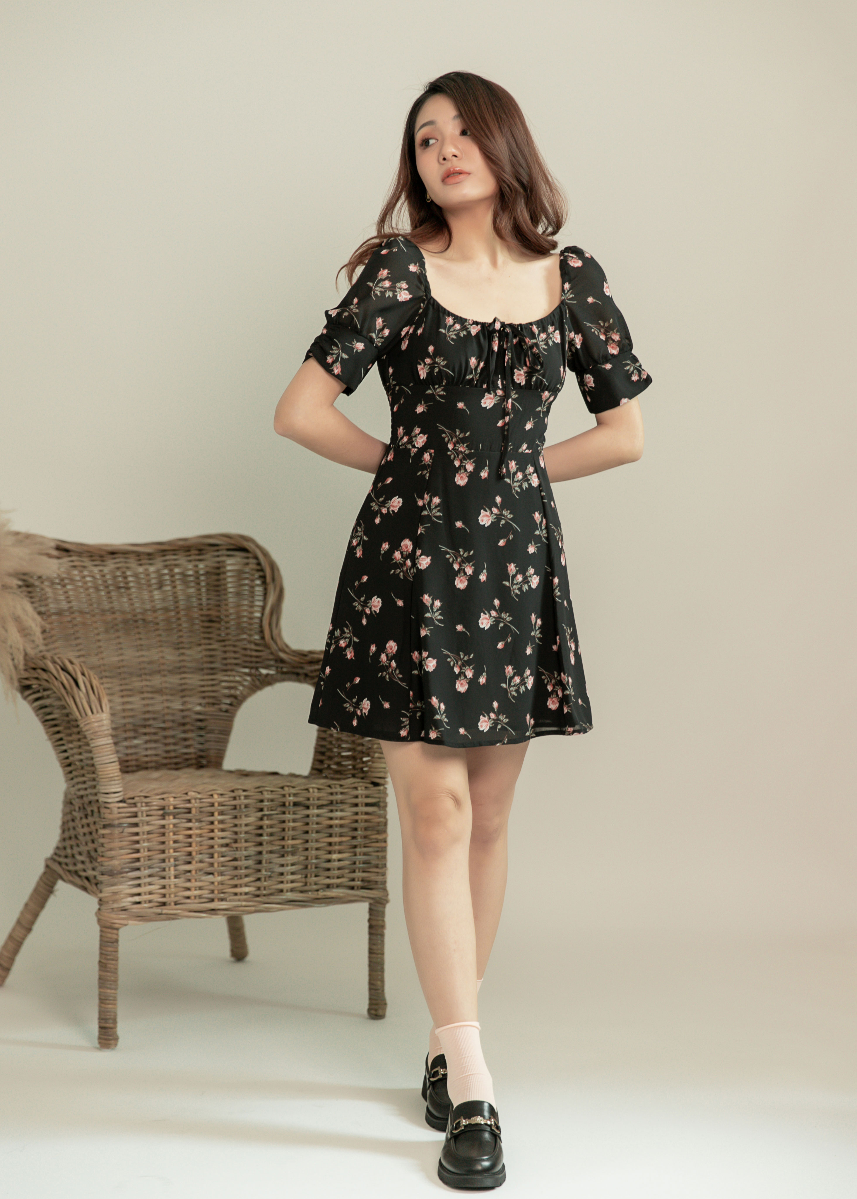 Cottage Garden Mini Dress • DREAMSCAPED