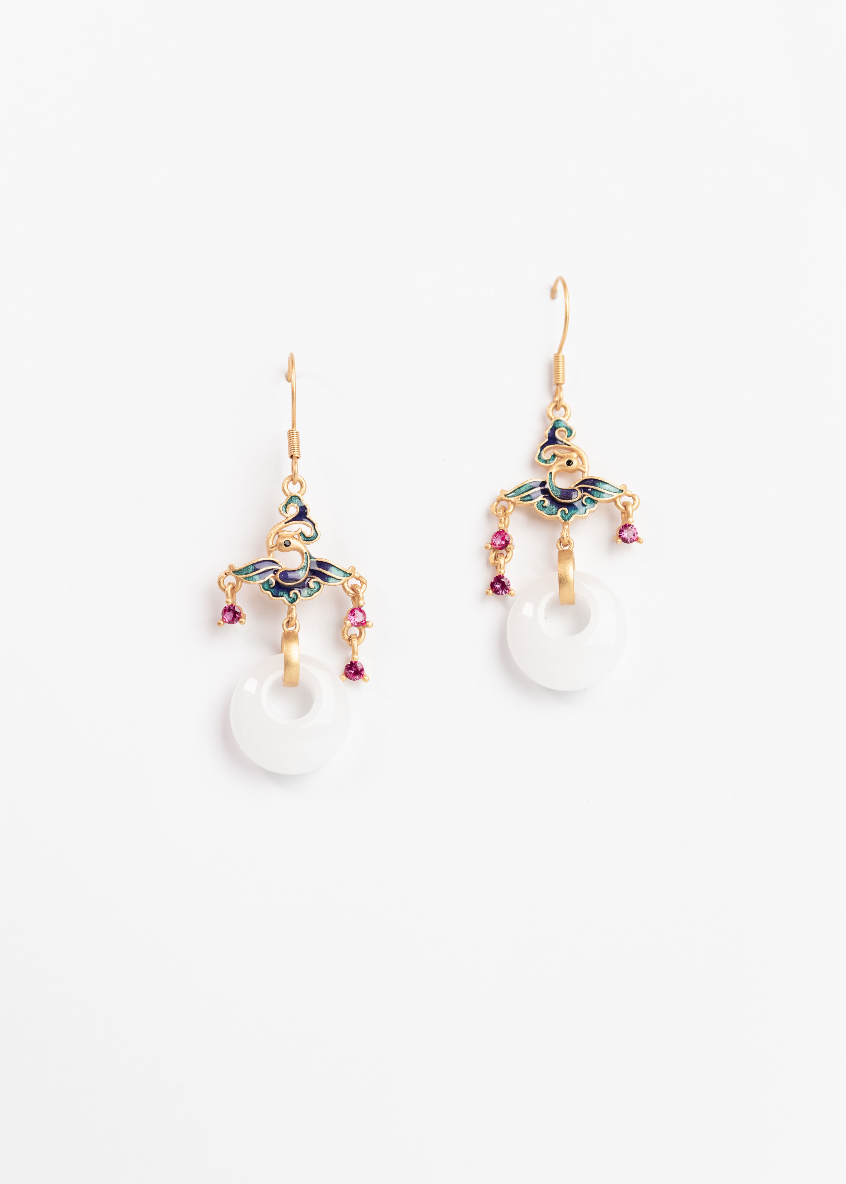 Feng Huang Hook Earrings • DREAMSCAPED