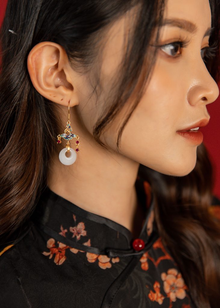 Feng Huang Hook Earrings • DREAMSCAPED