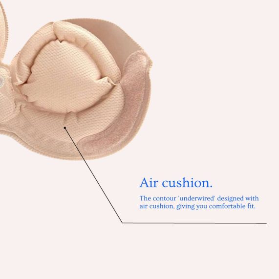 Bare Minimum Backless Bra + Adhesive Gel Wings • DREAMSCAPED