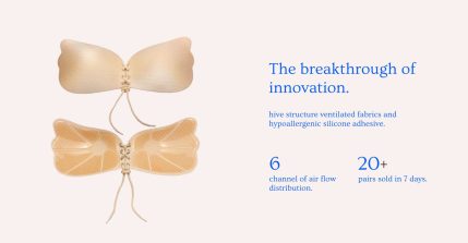 Cleavage Enhancer Drawstring Bra • DREAMSCAPED