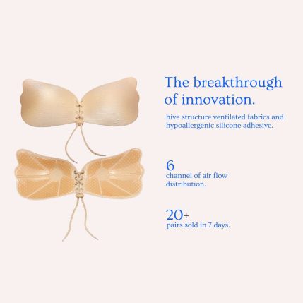 Cleavage Enhancer Drawstring Bra • DREAMSCAPED